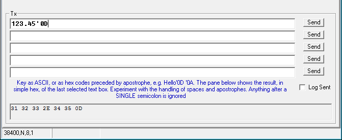 SPLat Controls - User programmable protocol: Receiving messages